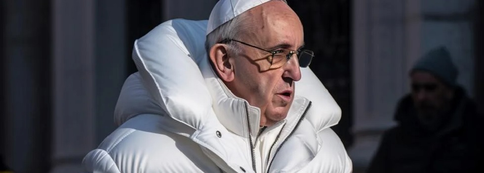 El Papa Francisco y un abrigo Balenciaga o cómo la IA diseñará el ...
