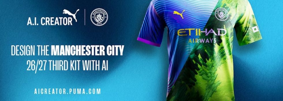 Puma y la IA: juntas para diseñar el tercer uniforme de Manchester City ...
